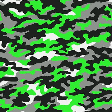 "NEON Green Woodland Arctic Style Green Camo Texture - Repeating Tiled ...