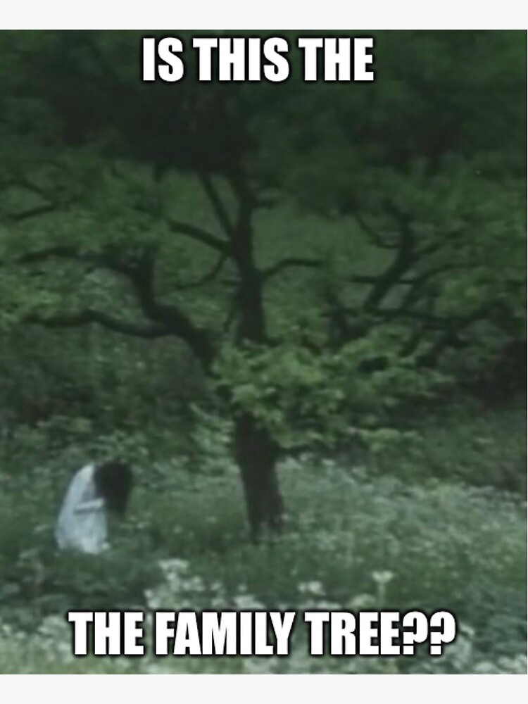 "is the family tree?? ethel cain meme sticker" Sticker for Sale by ...