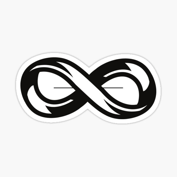 "Infinity sticker !" Sticker for Sale by Le-Meilleur | Redbubble