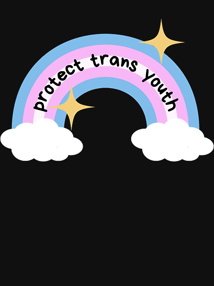 Trans rainbow protect trans youthT-Shirt sold by Marje Curious | SKU ...