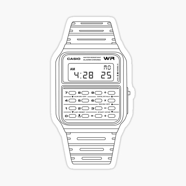 Casio Calculator Stickers | Redbubble
