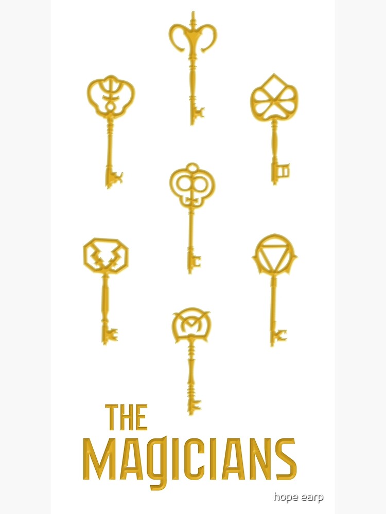 "the magicians seven keys" Poster by hopelightwood | Redbubble