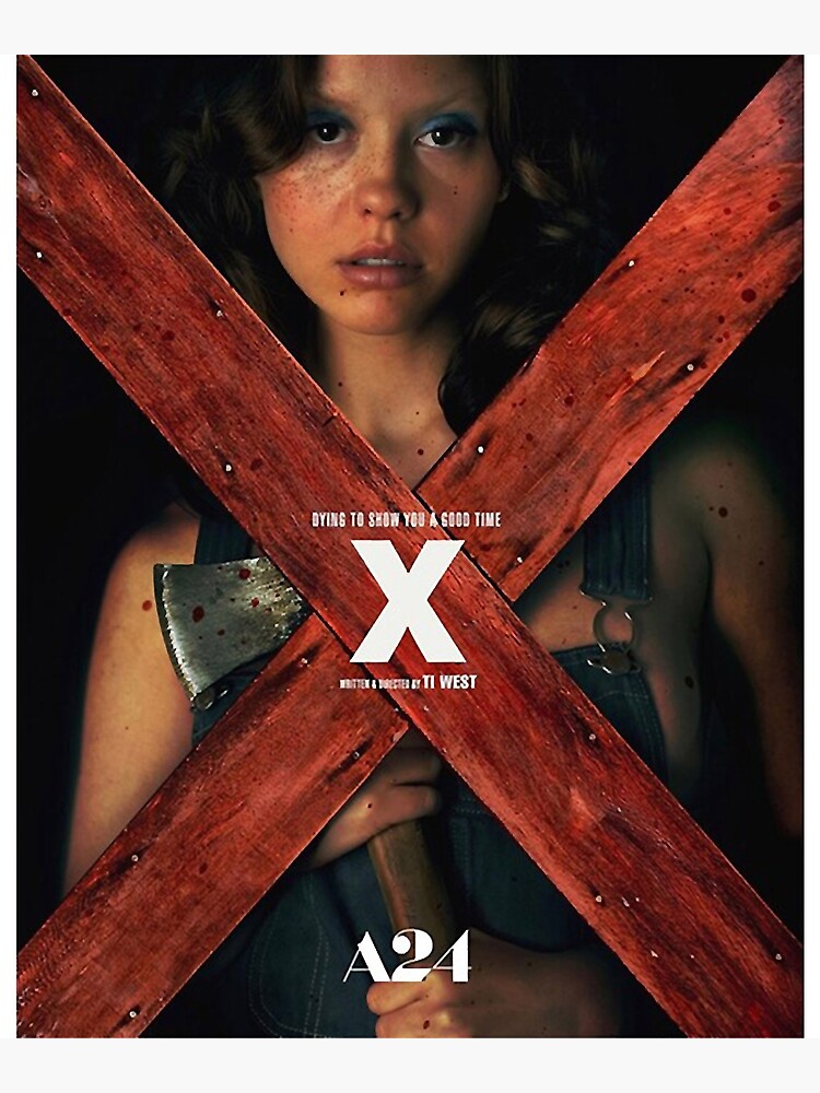 "X A24 Poster" Poster for Sale by trinidad-shizue | Redbubble