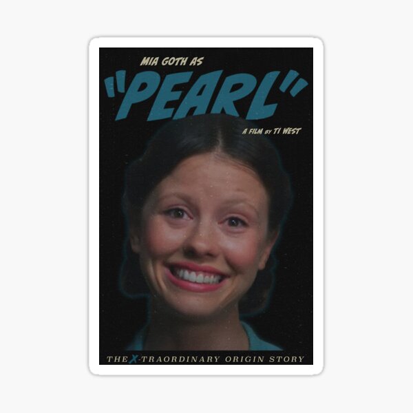 "A24 “PEARL” Blue" Sticker for Sale by trinidad-shizue | Redbubble