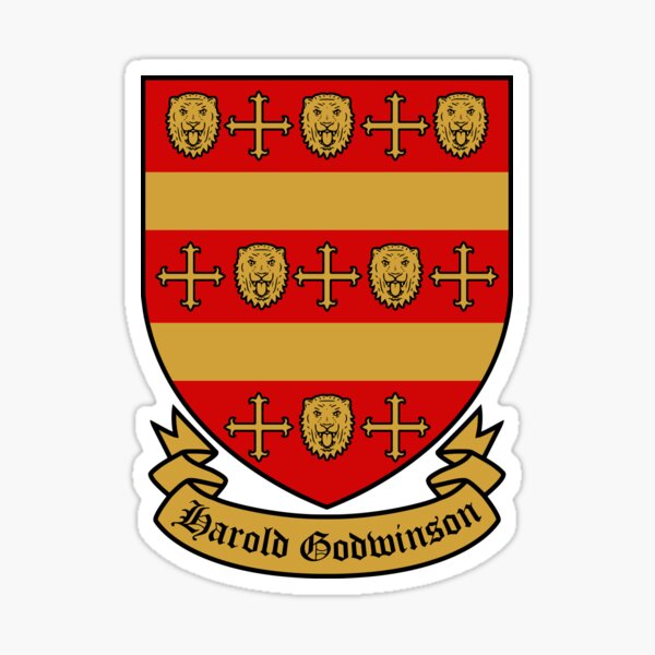 "Harold Godwinson" Sticker for Sale by sirglennbo | Redbubble