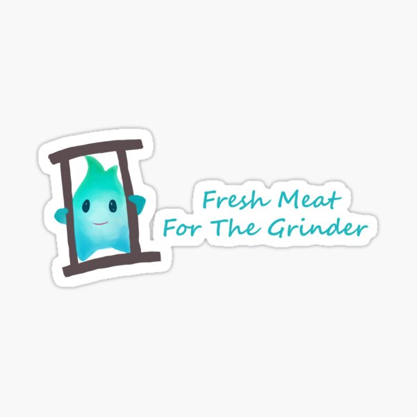 "Fresh Meat" Sticker for Sale by Marrascaud | Redbubble