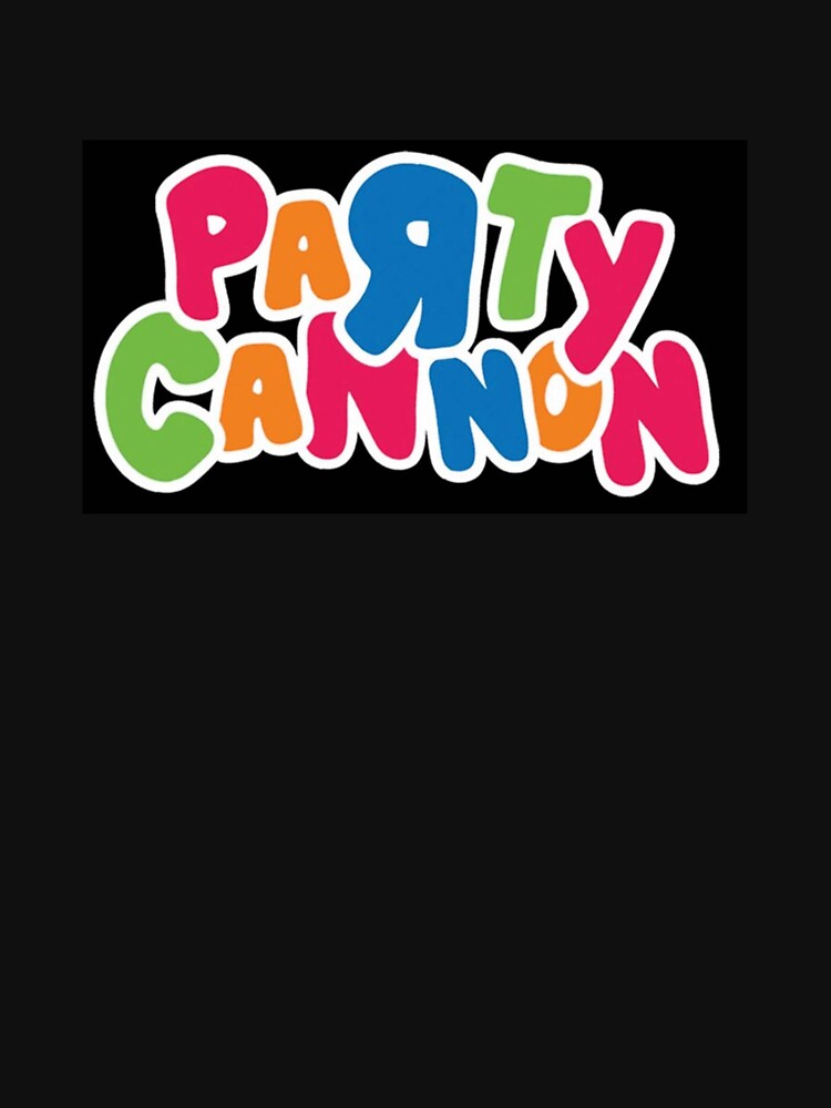 "PARTY CANNON METAL LOGO" Essential T-Shirt for Sale by ljb5440 | Redbubble
