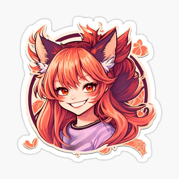"S.Foxy2" Sticker by BrujoArt | Redbubble