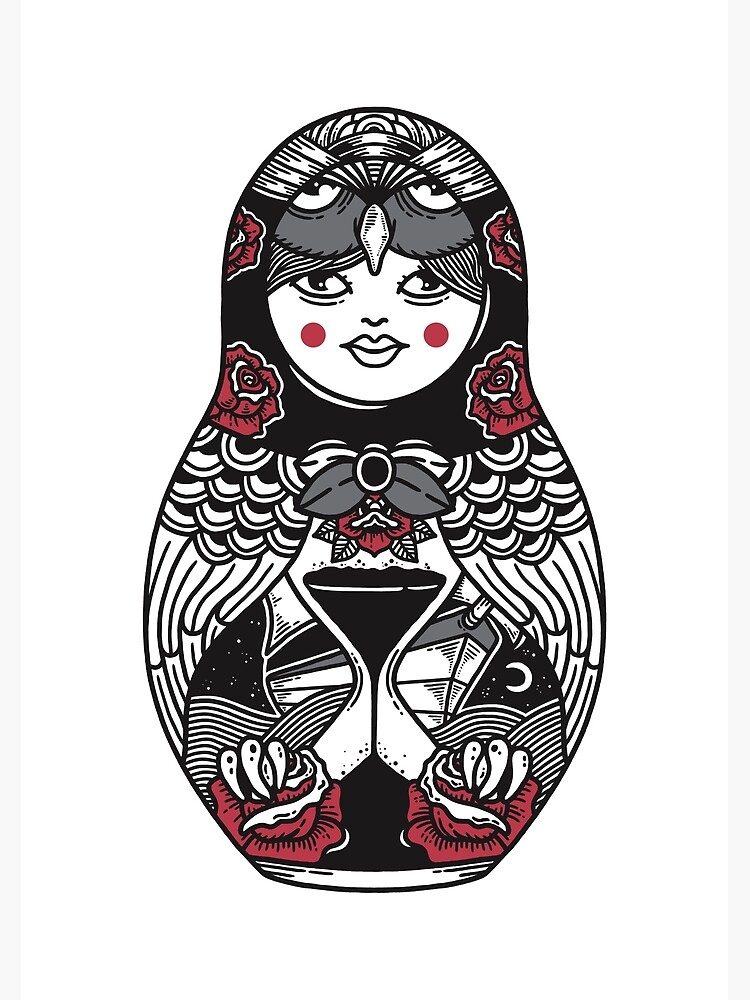 "Owl Matryoshka" Poster by merupa | Redbubble