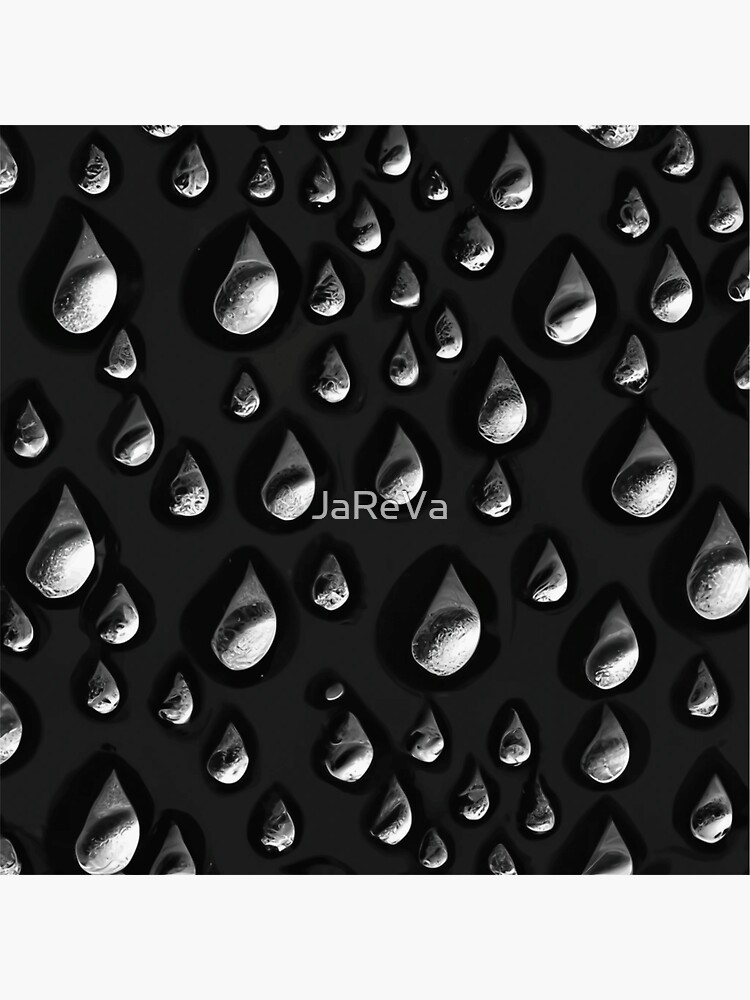 "Printed sparkling water drops v3" Sticker for Sale by JaReVa | Redbubble