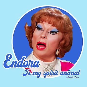 "Endora" Sticker for Sale by Camp-o-rama | Redbubble