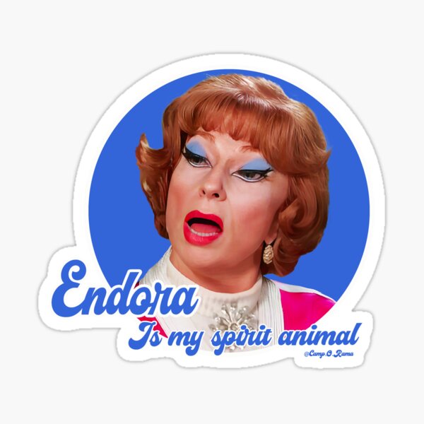 "Endora" Sticker for Sale by Camp-o-rama | Redbubble