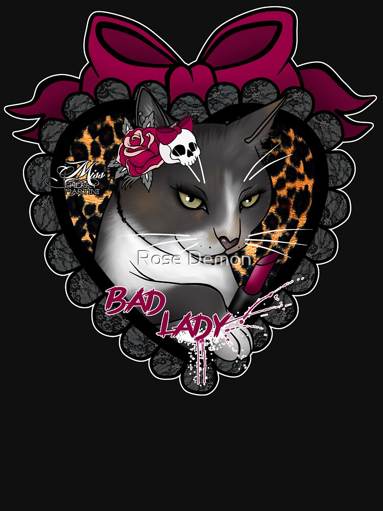 "Bad Lady" T-shirt by CherryMartini | Redbubble