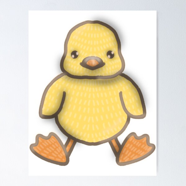 "Ducky" Poster for Sale by Rabbittooth | Redbubble