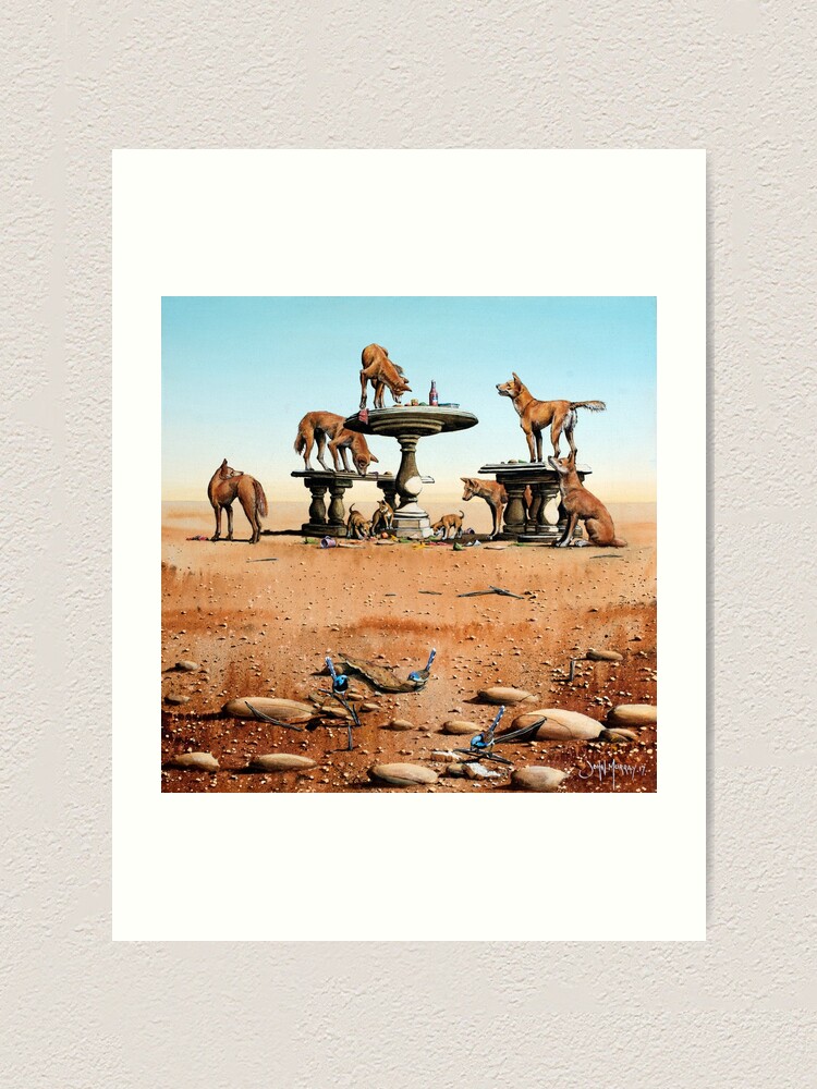 "Bush Picnic" Art Print for Sale by johnmurrayart | Redbubble