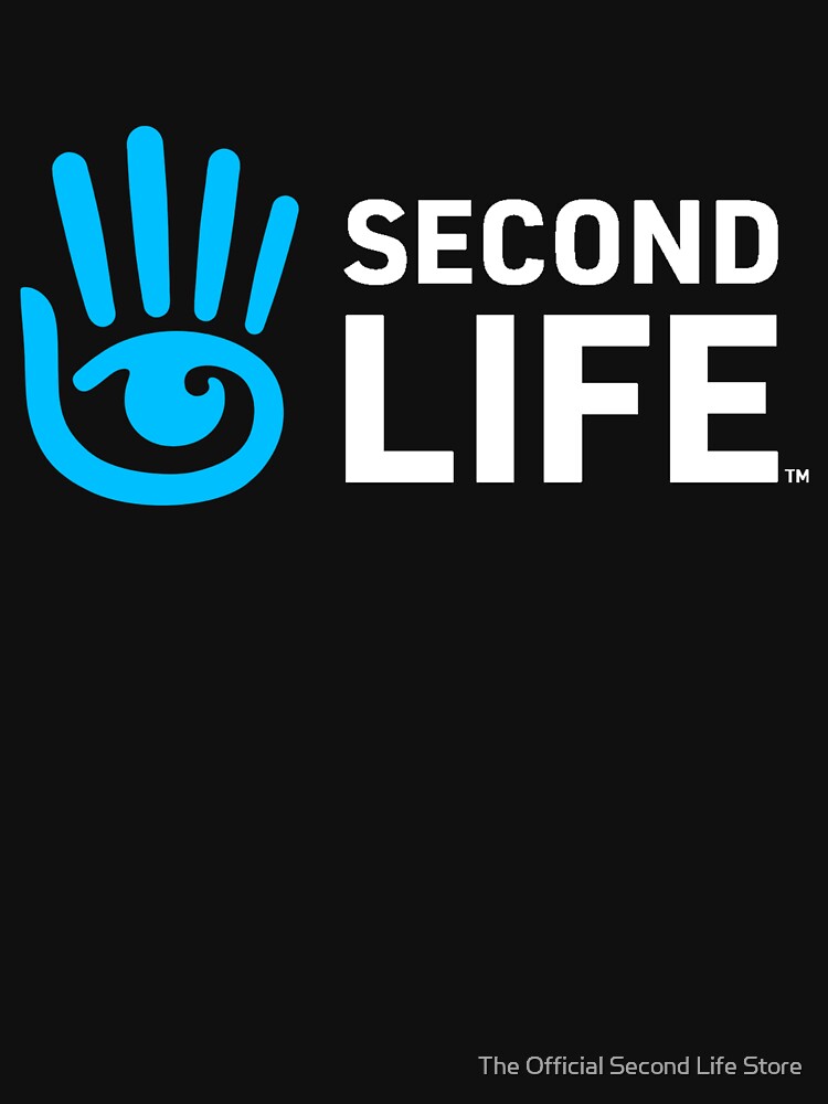 "Second Life Logo White Font" Essential T-Shirt for Sale by Second-Life ...