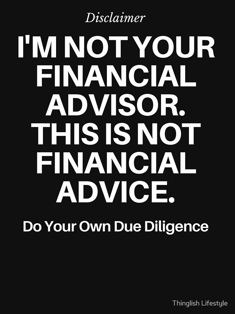 "I'm Not Your Financial Advisor..." T-shirt for Sale by thinglish4u ...