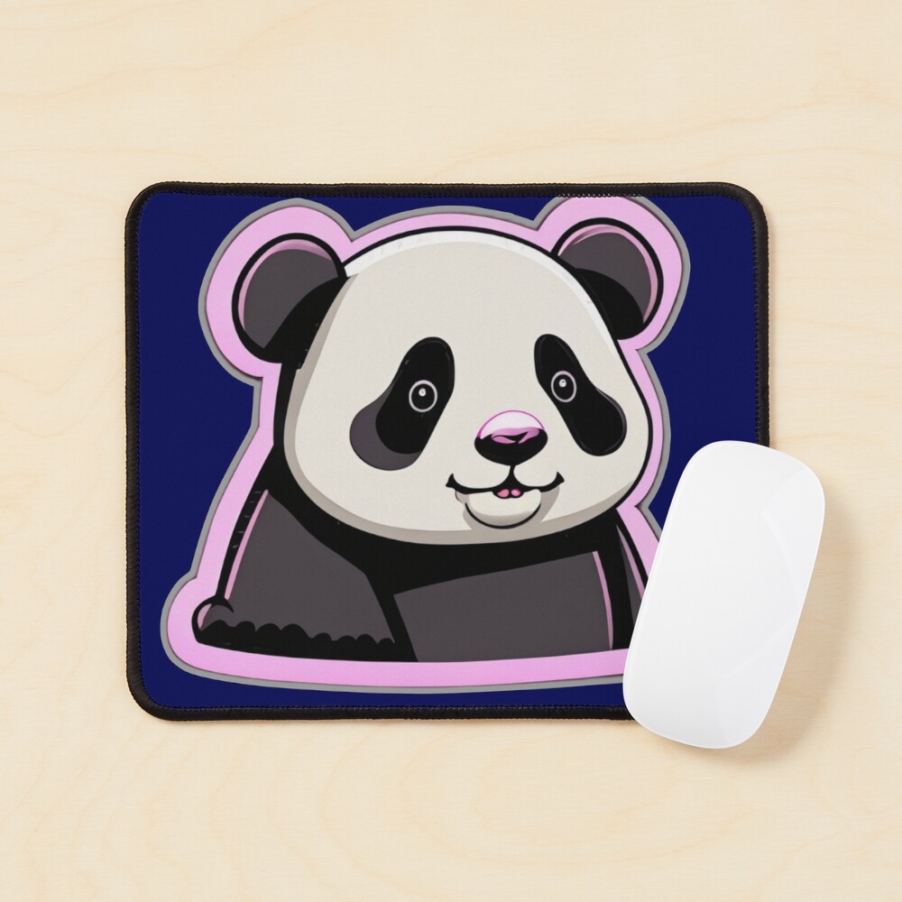 "Panda art design sticker, logo" Sticker for Sale by DeeMARKart | Redbubble