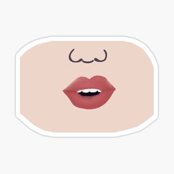 "Funny mask" Sticker for Sale by Adasha Knight | Redbubble