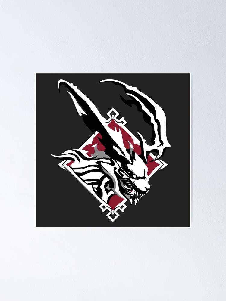 "Final Fantasy XVI (16) - IFRIT Eikon Vector Art" Poster for Sale by ...