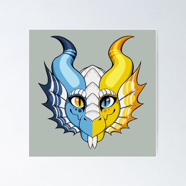 "Pride Dragon - AroAce Pride" Poster for Sale by LizardbethArt | Redbubble