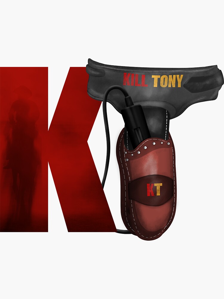 "Kill Tony Podcast-Themed Gun Holster (Black)" Sticker for Sale by ...