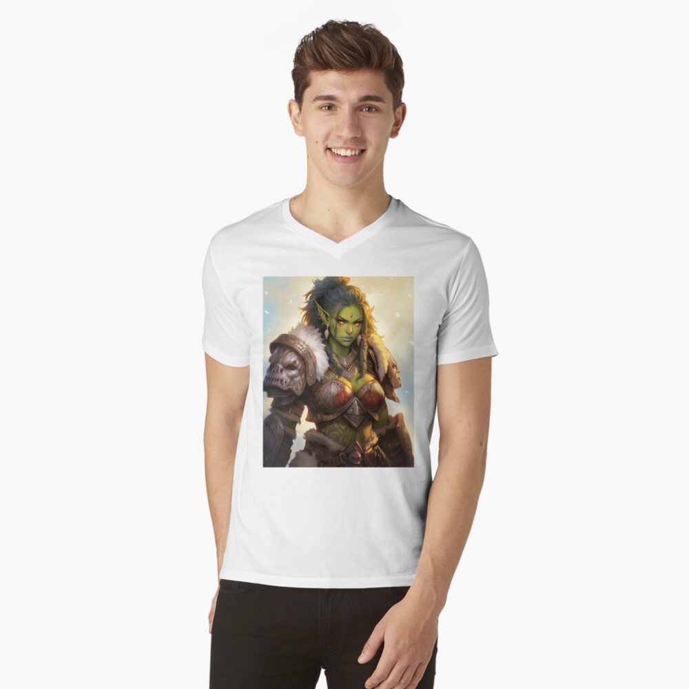 "World of Warcraft Orc Female" Sticker for Sale by LuArtsCompany ...