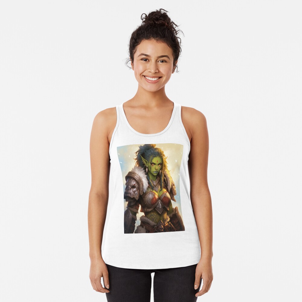 "World of Warcraft Orc Female" Sticker for Sale by LuArtsCompany ...
