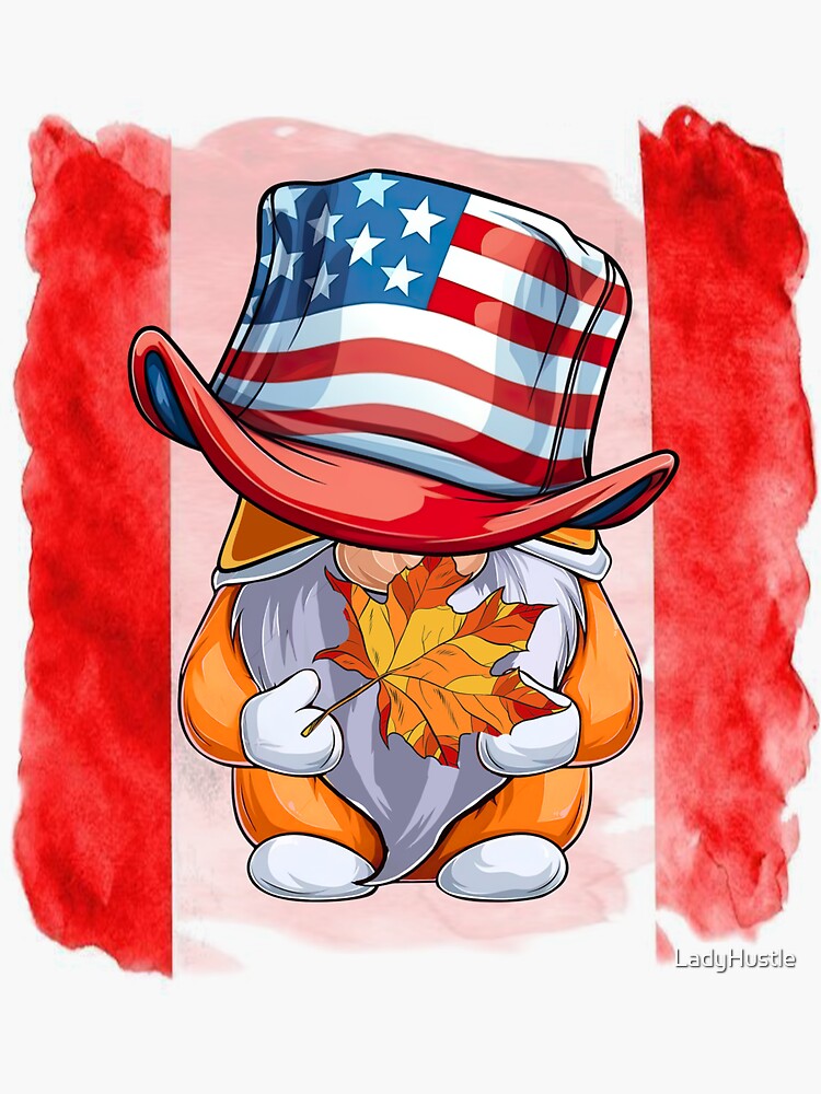 "Half Canadian Half American 4th Of July Canada Day Men women Funny ...