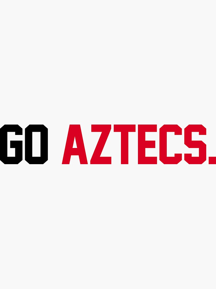 "sdsu" Sticker for Sale by samanthaedelman | Redbubble