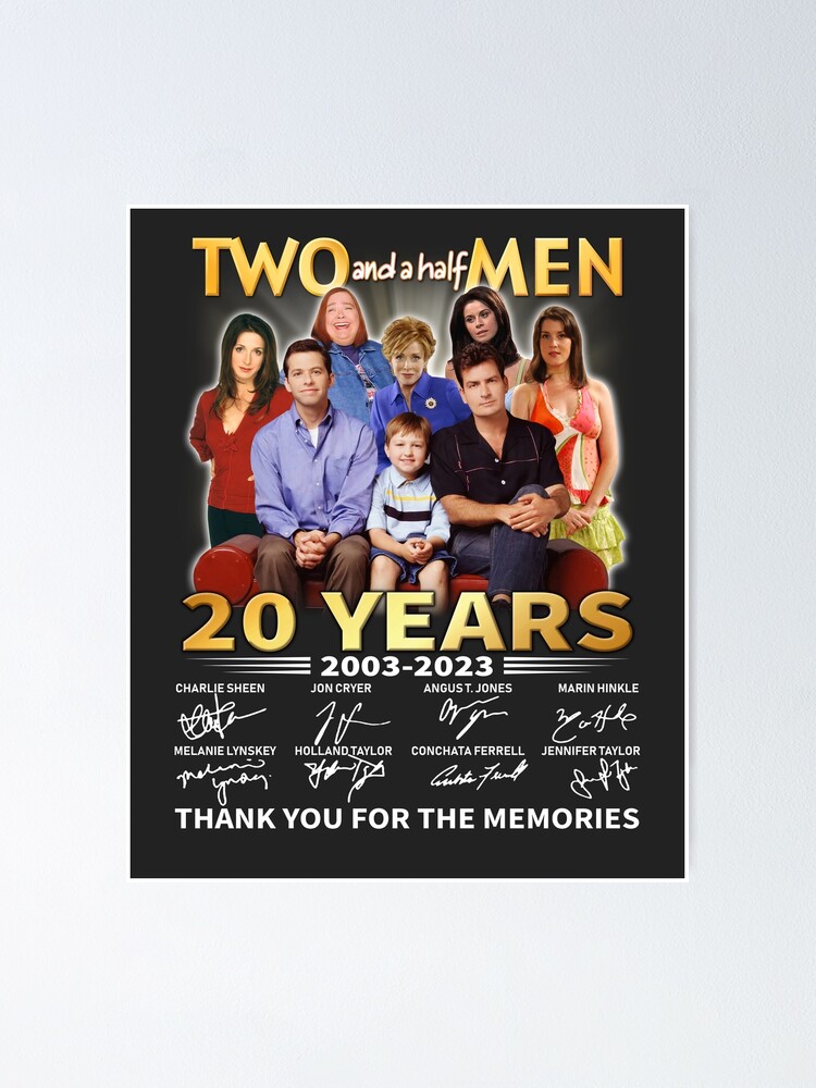 "Two And A Half Men 20 Years 2003 2023 Signatures Thank You For The ...