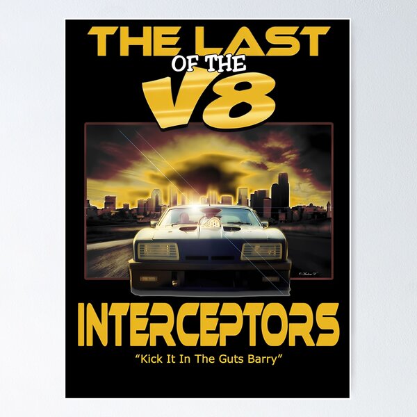 "Mad Max Interceptor" Poster for Sale by PumpkinLotteFa | Redbubble