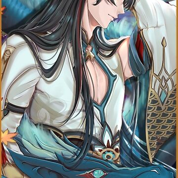 "dan heng il (honkai star rail)" Sticker for Sale by AuroraArchangel ...