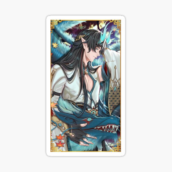 "dan heng il (honkai star rail)" Sticker for Sale by AuroraArchangel ...