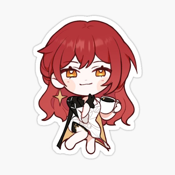 "Himeko Chibi- Honkai Star Rail" Sticker for Sale by shimpuri | Redbubble