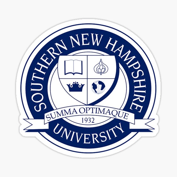 "SNHU(1)" Sticker for Sale by mannhanoii | Redbubble