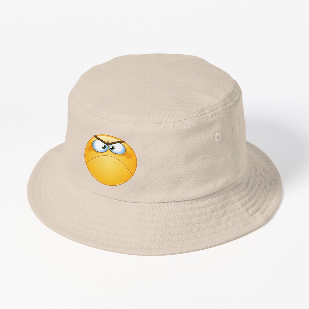 "Angry Grumpy Emoticon" Sticker for Sale by yayayoy | Redbubble
