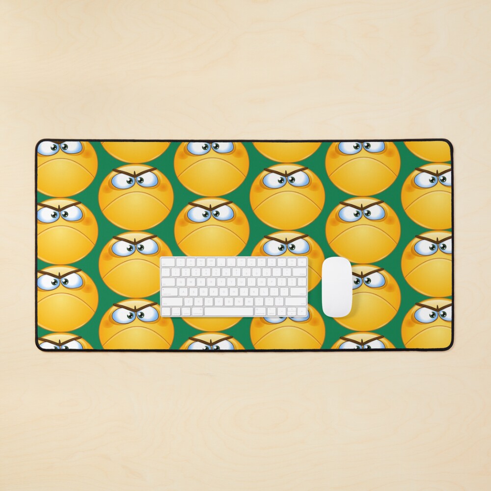"Angry Grumpy Emoticon" Sticker for Sale by yayayoy | Redbubble