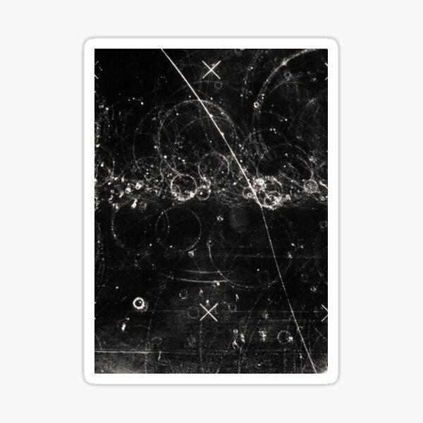 "Production of a proton and tritium nucleus (A132/0012)" Sticker for ...