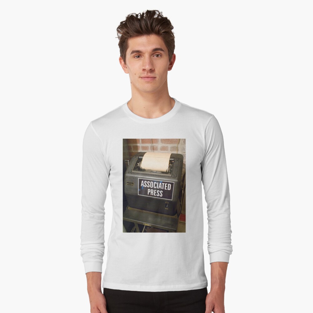 "Associated Press teletype machine (C010/6126)" Sticker for Sale by ...