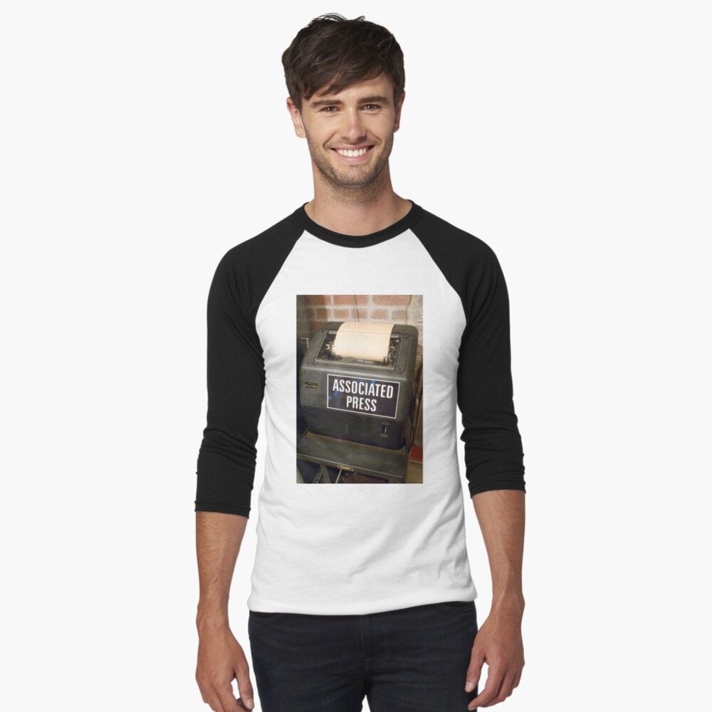 "Associated Press teletype machine (C010/6126)" Sticker for Sale by ...