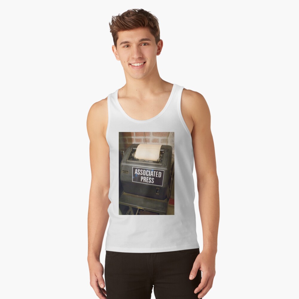 "Associated Press teletype machine (C010/6126)" Sticker for Sale by ...