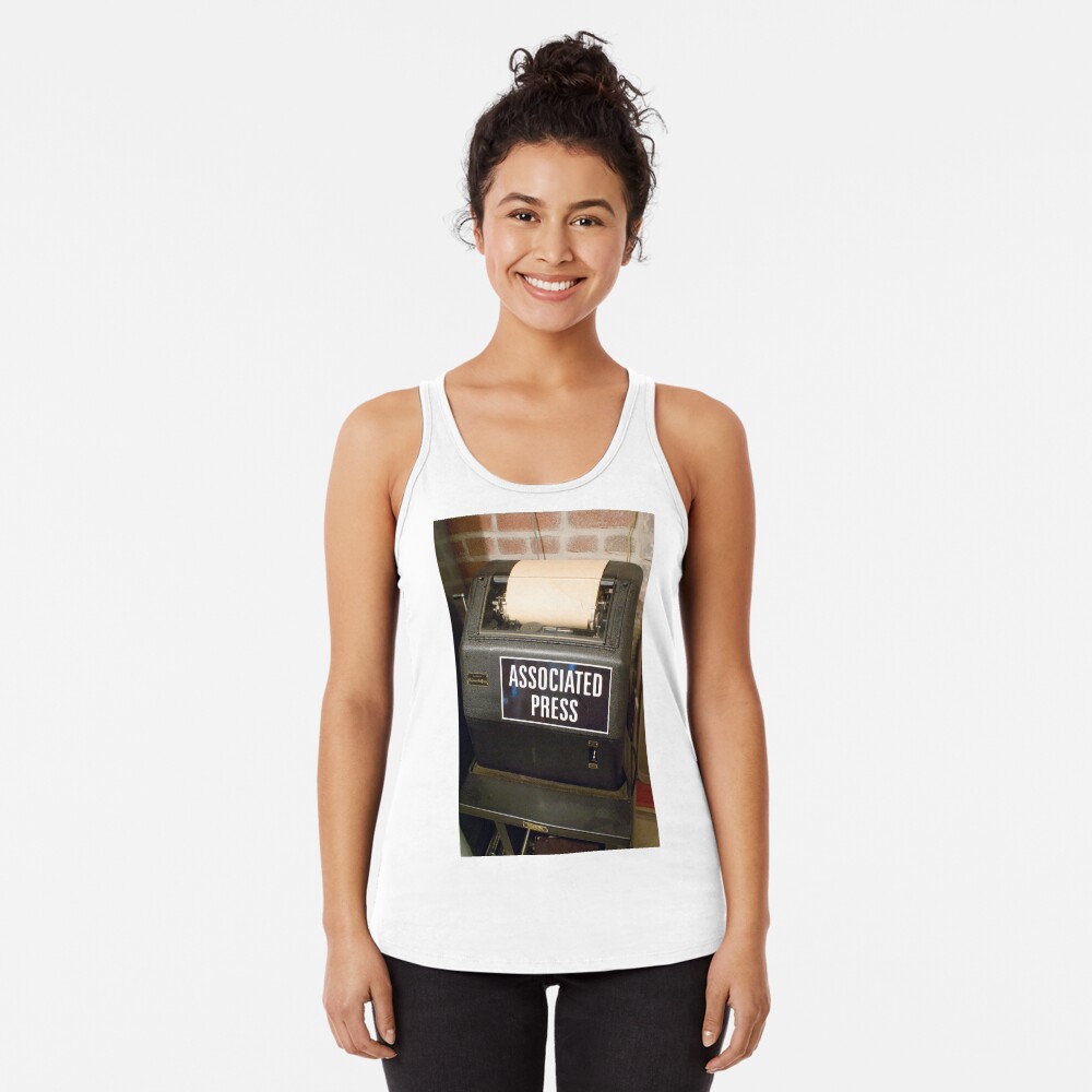 "Associated Press teletype machine (C010/6126)" Sticker for Sale by ...