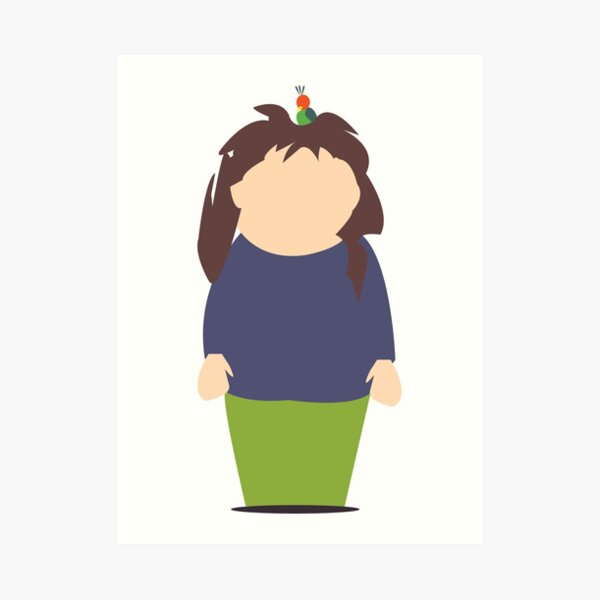 "Mrs Crabtree - South Park Bus Driver" Art Print by WilliamBourke ...