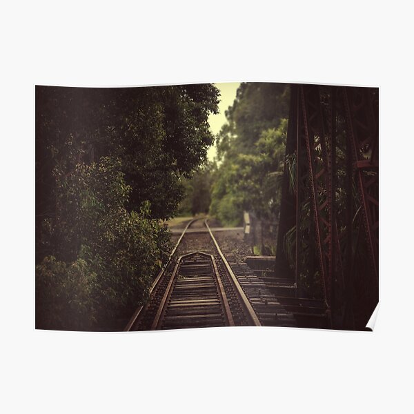 "Forgotten Train Track" Poster for Sale by sprayzz123 | Redbubble