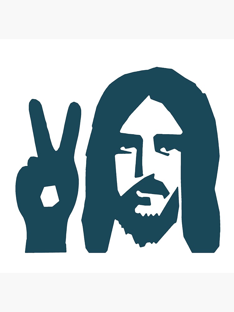 "Peace Jesus" Sticker for Sale by redskysign | Redbubble