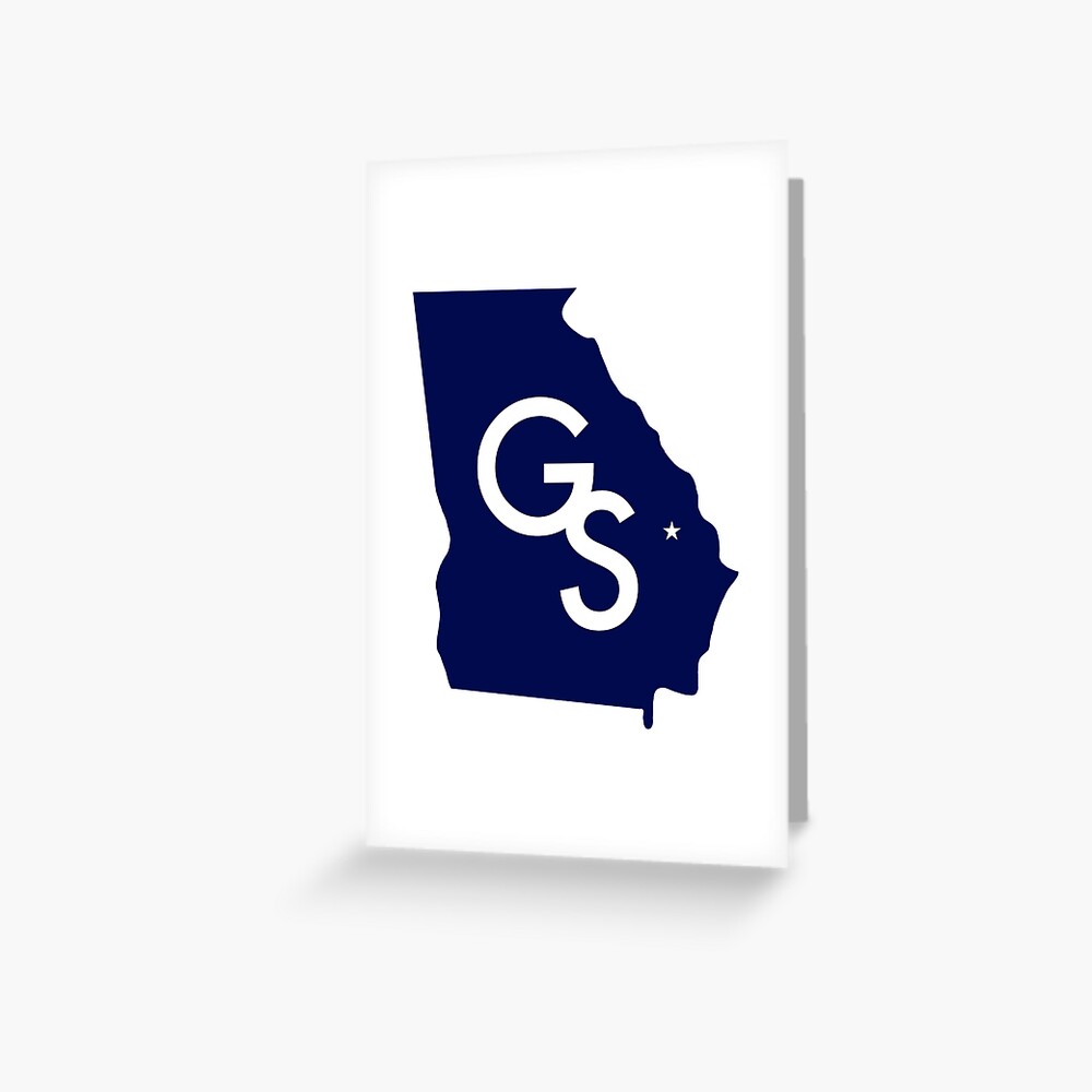 "Georgia Southern “GS” logo" Sticker for Sale by abbyschoppa | Redbubble