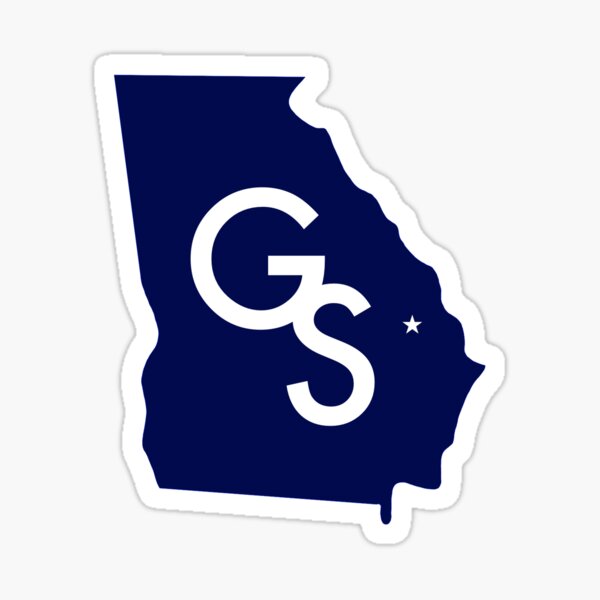 "Georgia Southern “GS” logo" Sticker for Sale by abbyschoppa | Redbubble