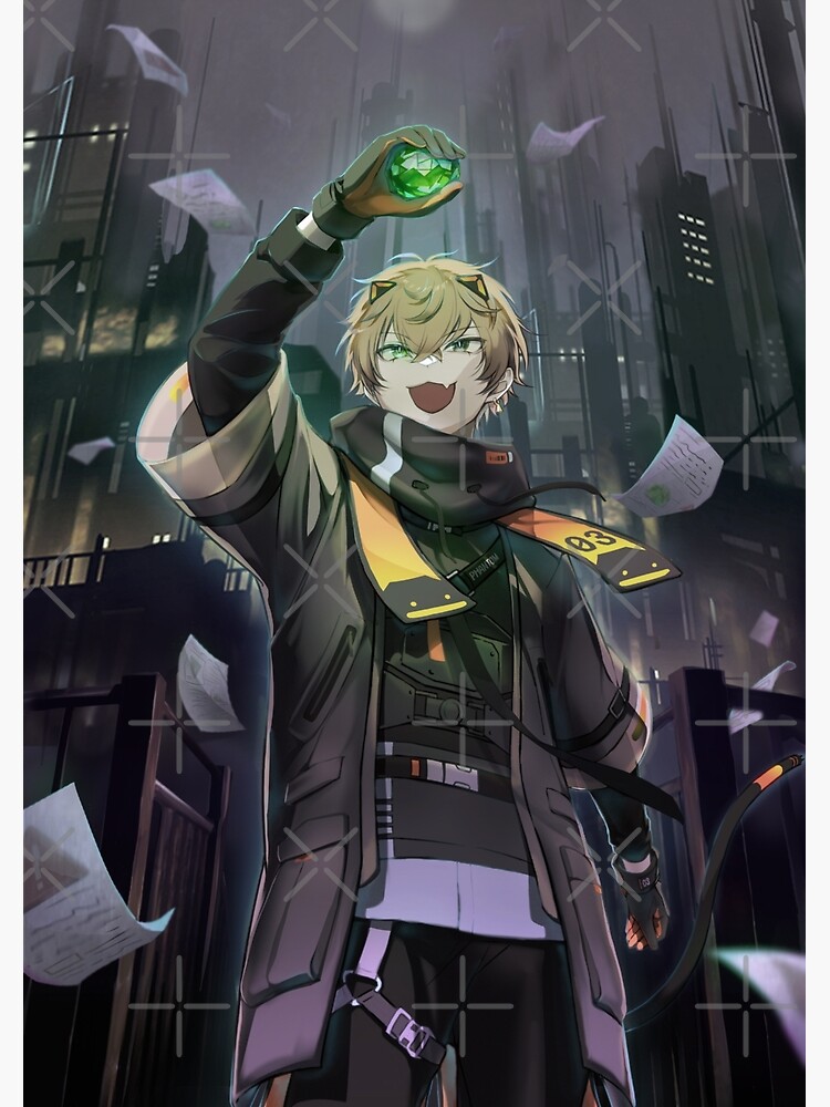 "Alban Knox - NIJISANJI EN" Poster for Sale by GautamUnited | Redbubble