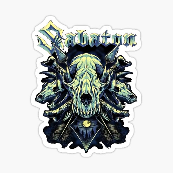 "new best of sabaton" Sticker for Sale by Raysalshad | Redbubble